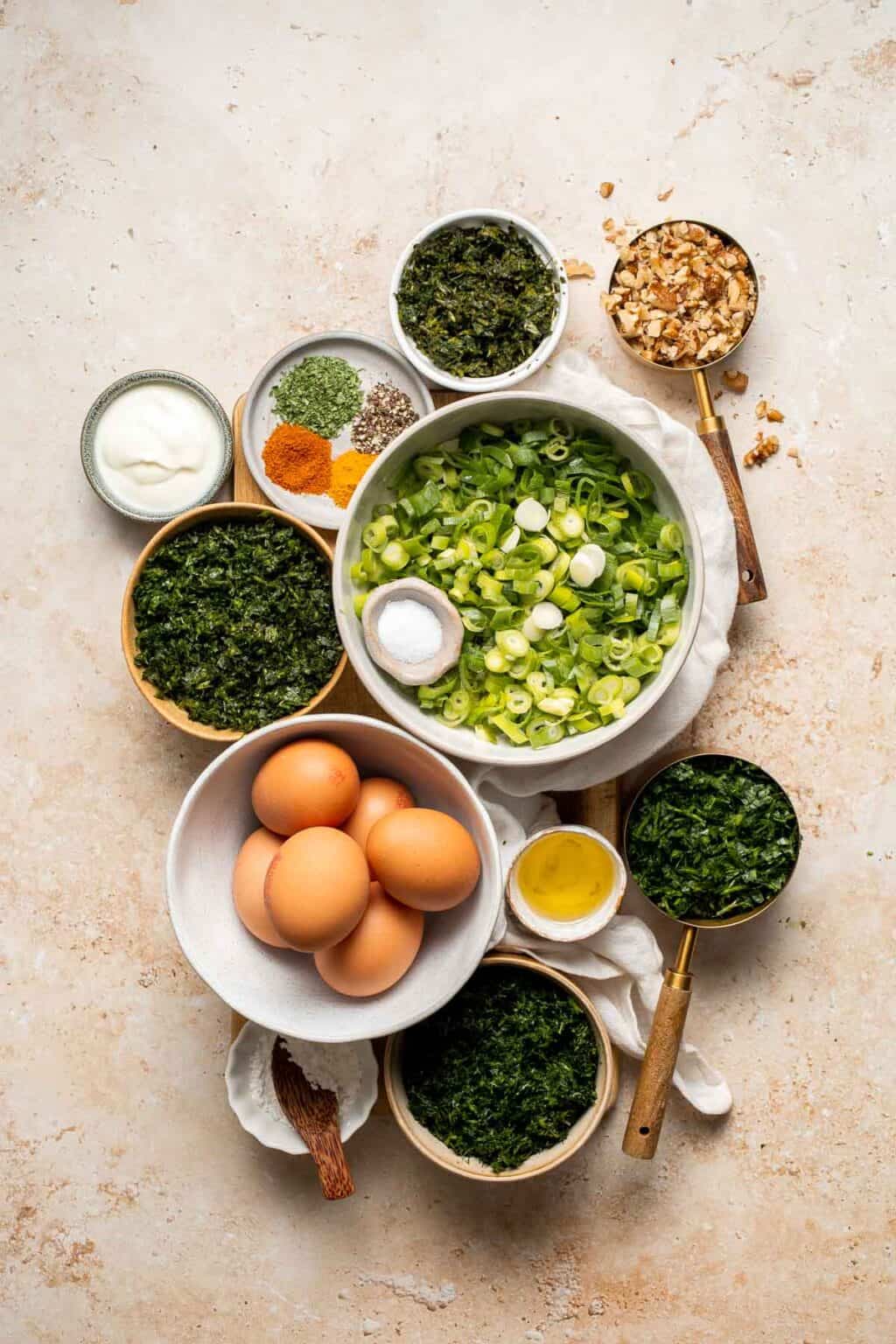 Kookoo Sabzi (Persian Herb Frittata) - Ahead of Thyme