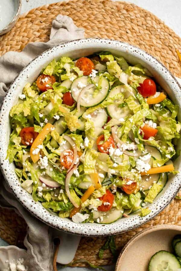 Easy Tossed Salad - Ahead of Thyme