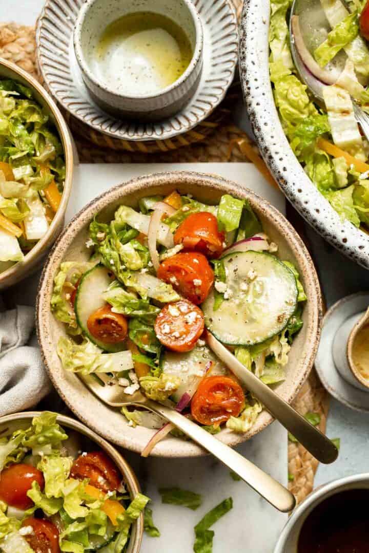 Easy Tossed Salad - Ahead of Thyme