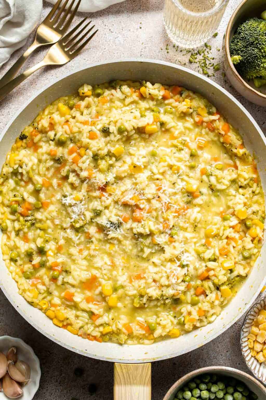 Vegetable Risotto - Ahead of Thyme