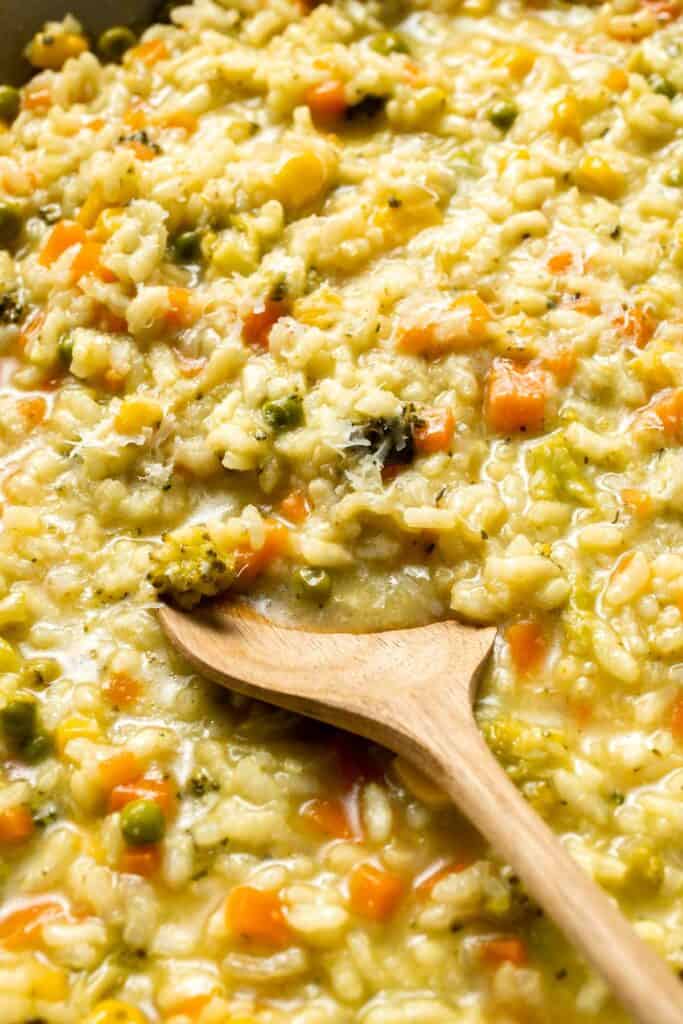 Vegetable Risotto - Ahead of Thyme
