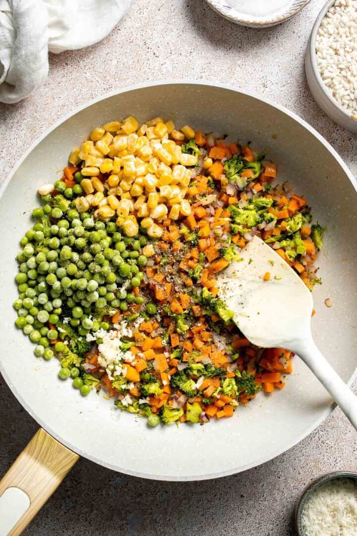 Vegetable Risotto - Ahead of Thyme