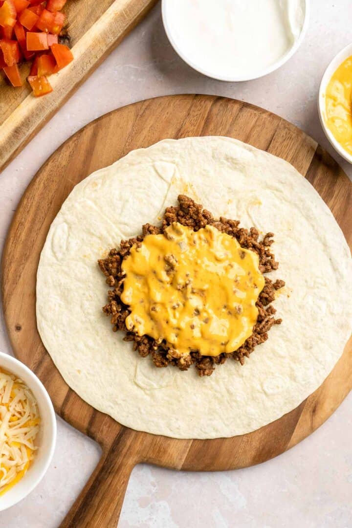 Homemade Crunchwrap - Ahead of Thyme