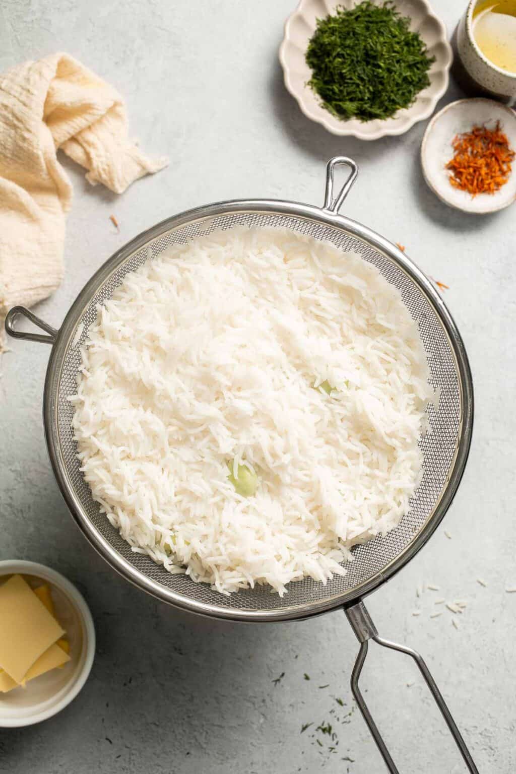 Baghali Polo (Persian Dill Rice with Fava Beans) - Ahead of Thyme