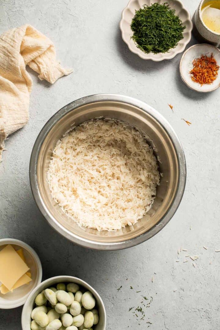 Baghali Polo (Persian Dill Rice with Fava Beans) - Ahead of Thyme