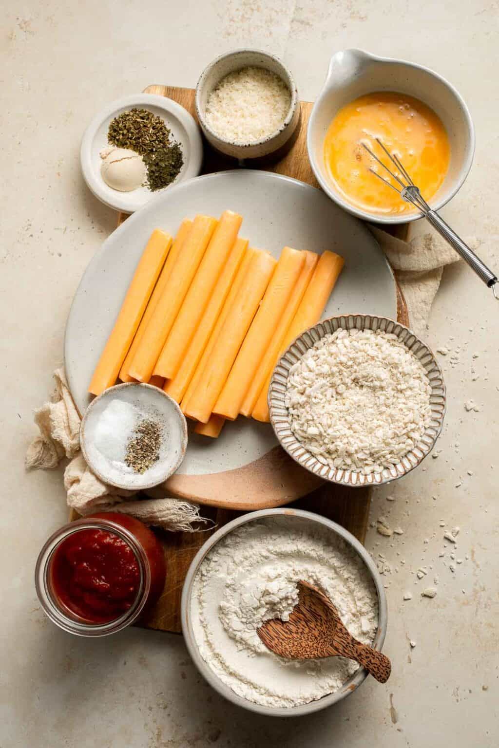 Baked Cheddar Cheese Sticks - Ahead of Thyme