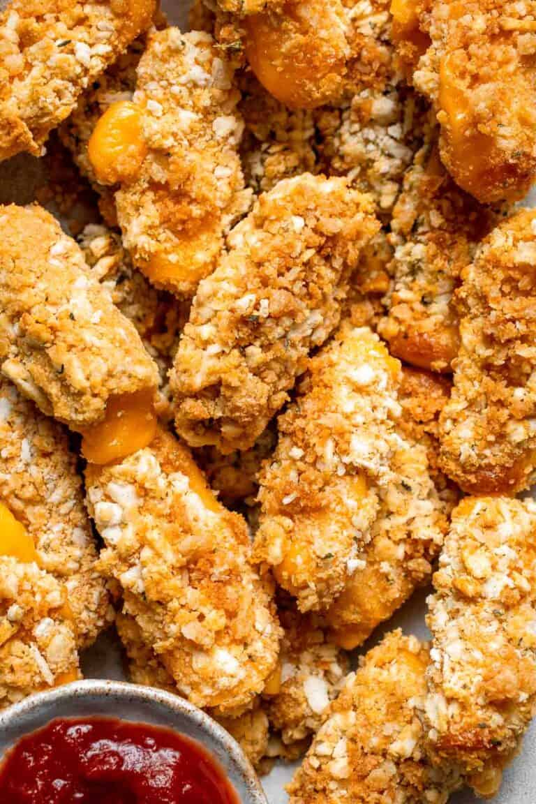 Baked Cheddar Cheese Sticks - Ahead of Thyme