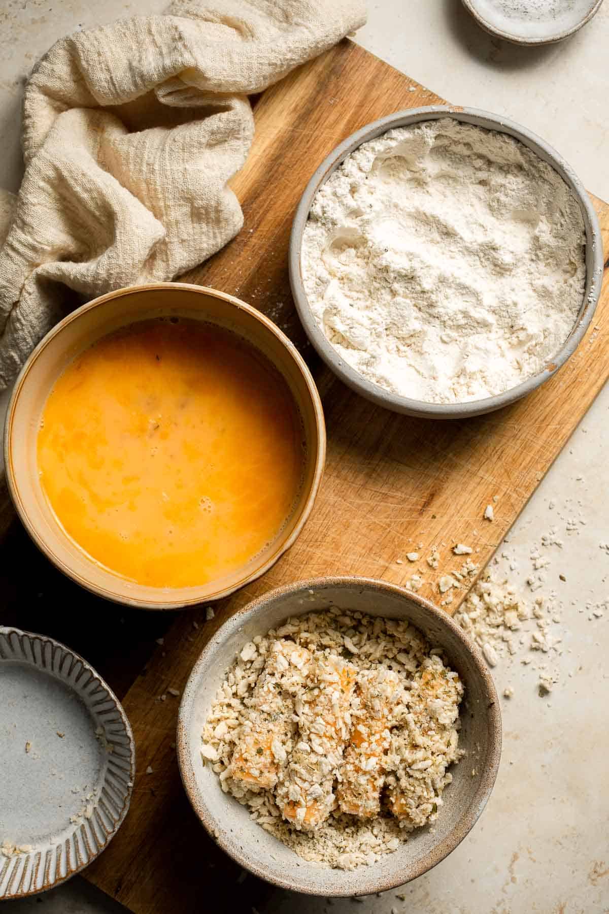 Baked Cheddar Cheese Sticks - Ahead of Thyme