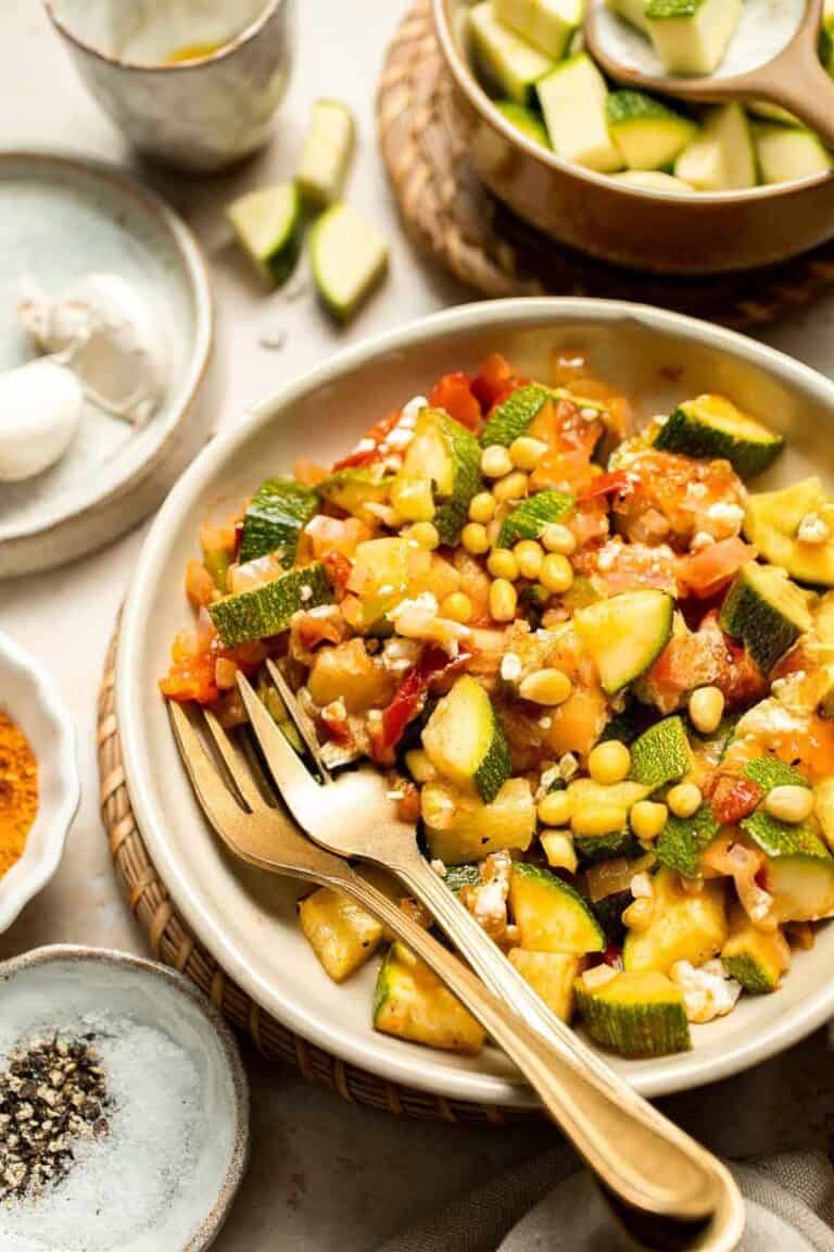 Calabacitas (Mexican Zucchini) - Ahead of Thyme