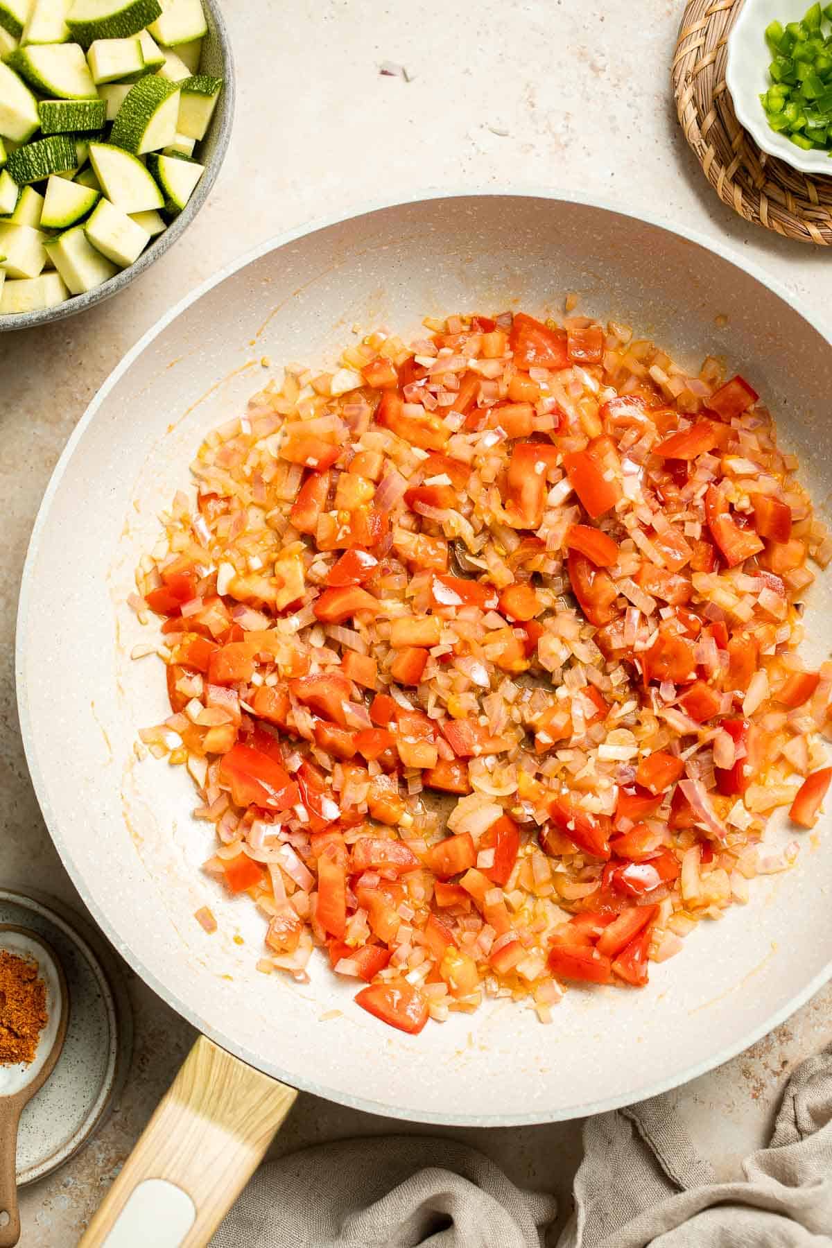 Calabacitas (Mexican Zucchini) - Ahead of Thyme