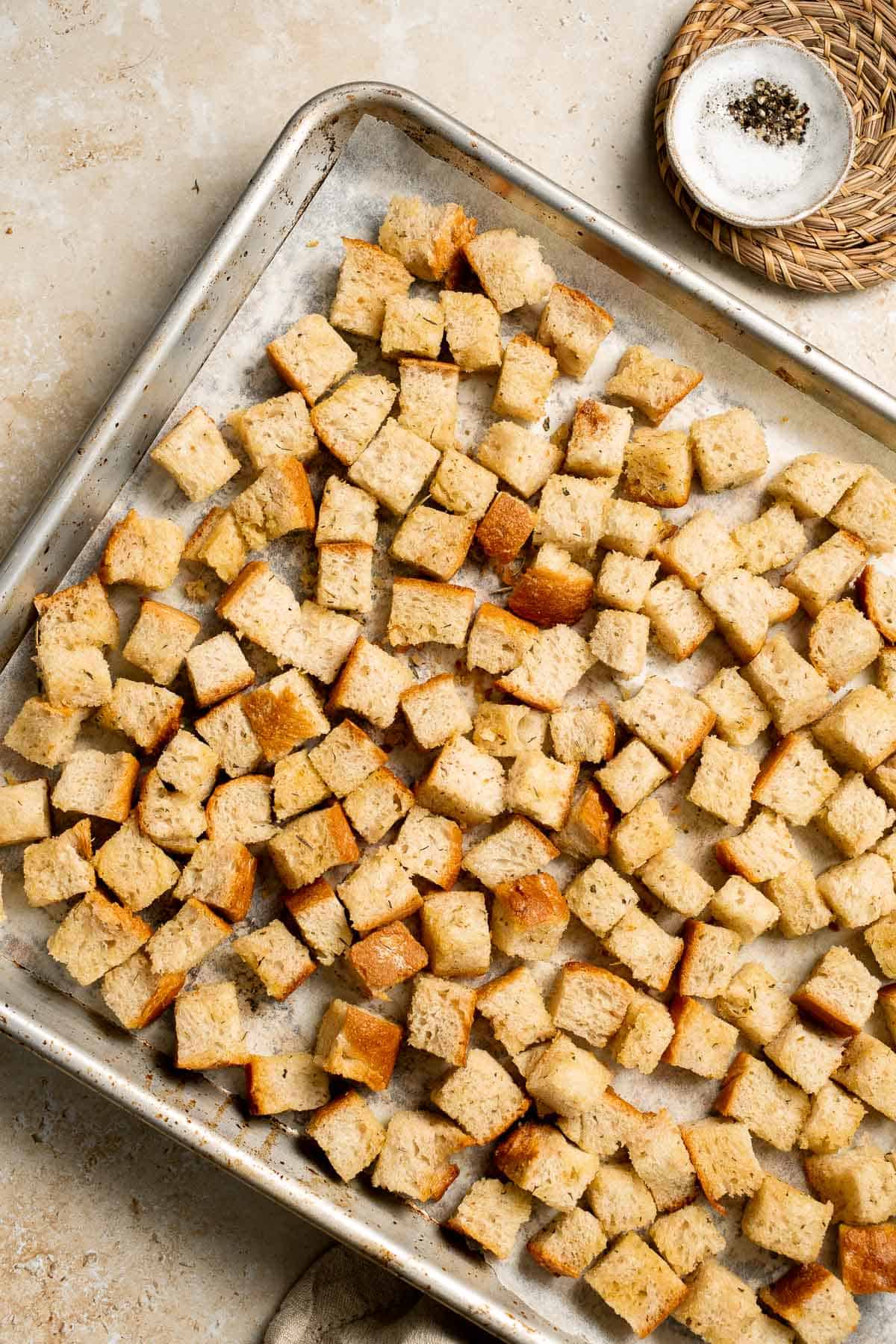 Easy Homemade Croutons Recipe - Ahead of Thyme