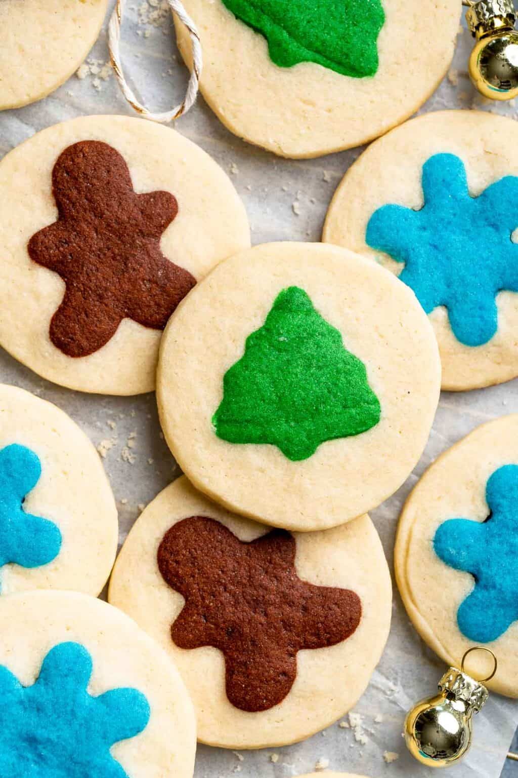 Slice and Bake Christmas Cookies - Ahead of Thyme